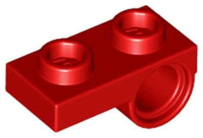 Деталь Lego 18677 Plate, Modified 1 x 2 with Pin Hole on Bottom