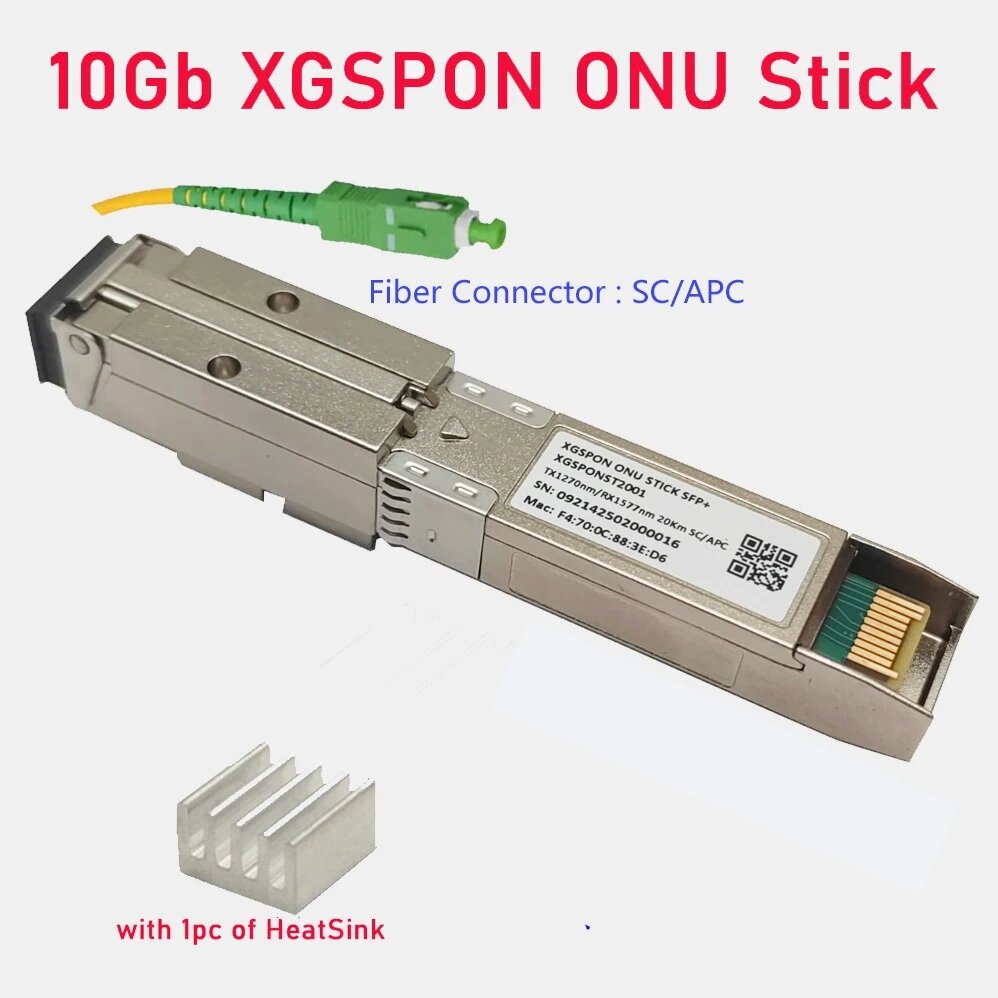PACBTECH XGPON ONU SFP+ SC APC Firmware 8311