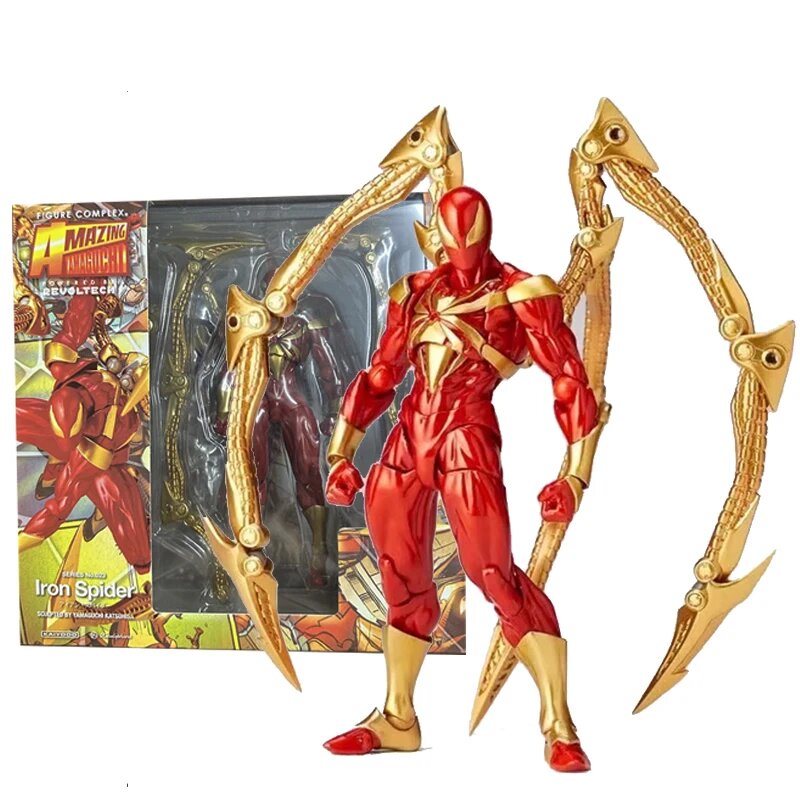 Kaiyodo Revoltech Железный Человек-Паук, Цвет: with box A