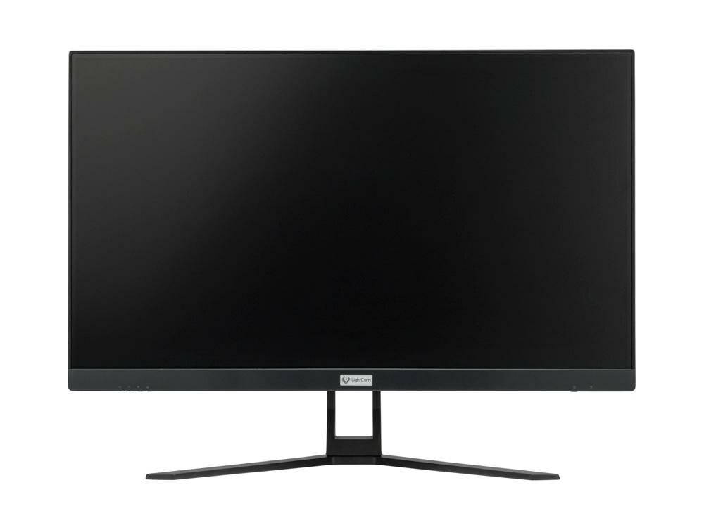 Монитор Lightcom 27" V-Max пцвт.852859.300 черный TFT 4ms 16:9 HDMI M/M Cam матовая HAS 1000:1 300cd 178гр/178гр 1920x1080 75Hz VGA DP FHD USB 9.