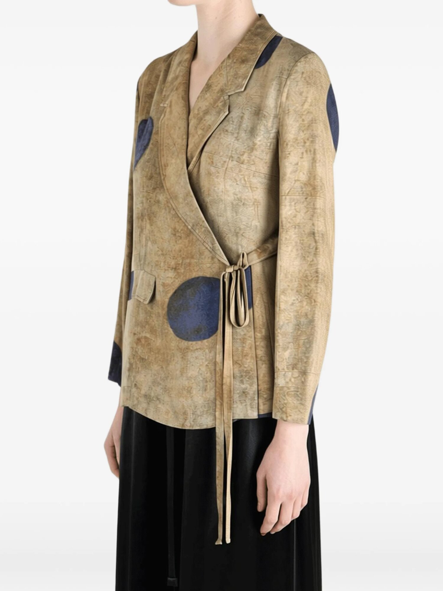 Куртка UMA WANG Polka-dot wrap jacket, размер 44 — фото 1