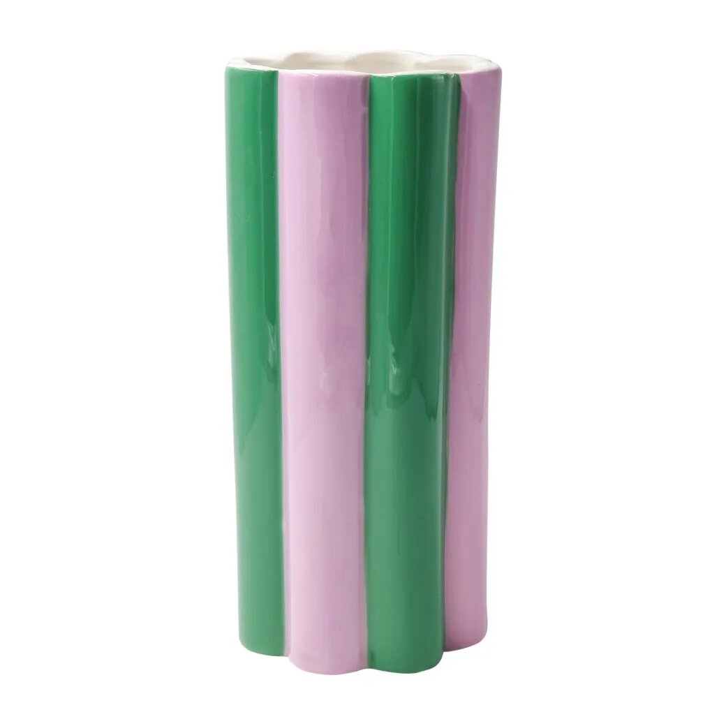 QUE RICO Ваза Arturo "AMOR DEL COLOR" green/lilac