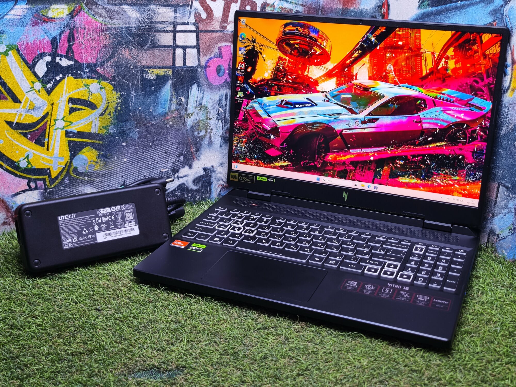 Acer Nitro 16 Ryzen 7 7840HS/RTX 4060/16Gb/1Tb/165Hz/AN16-41-R4MY