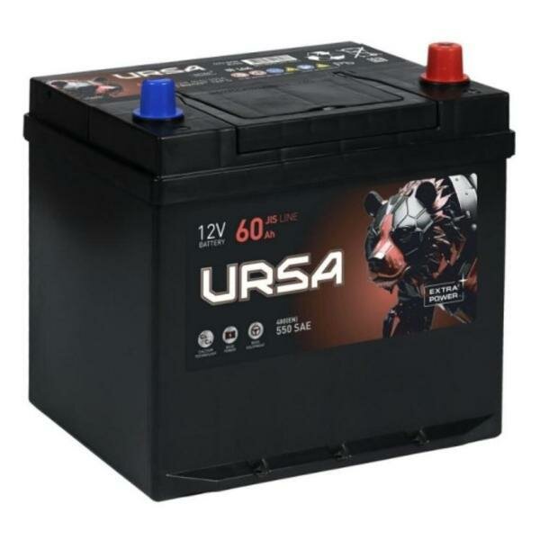 Аккумулятор для автомобиля URSA URSA Extra power Asia 60Ah R+