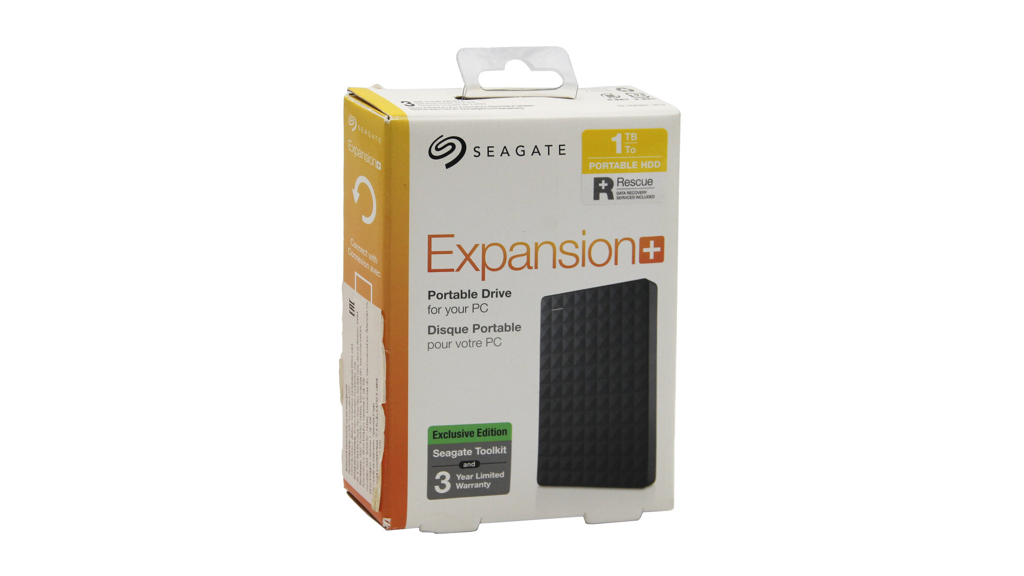 Внешний HDD 1 Tb Seagate Expansion+ (510 ч) В коробке