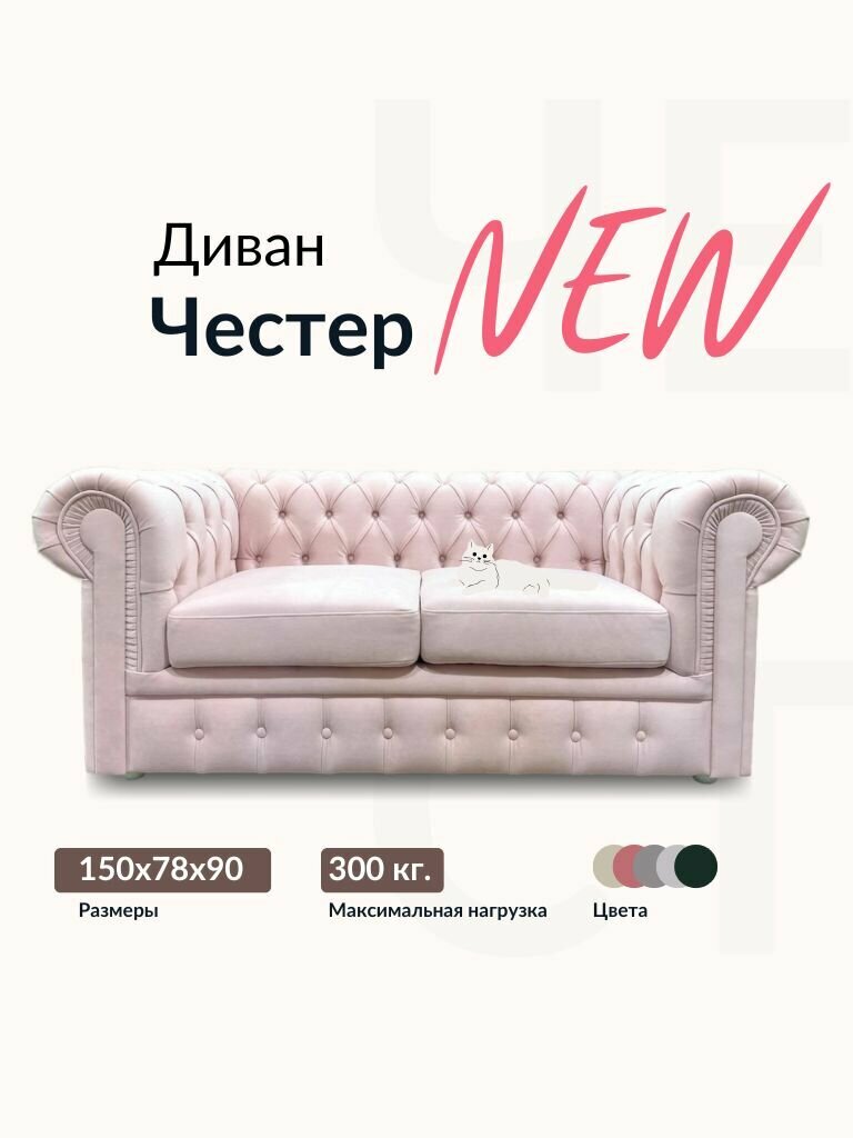 Честер NEW двухместный