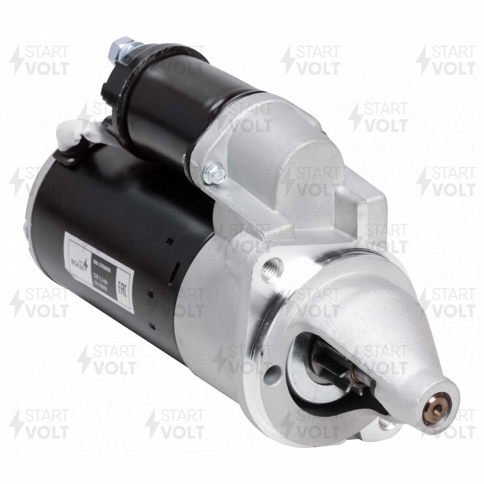 Стартер для а м ГАЗ УАЗ с дв. ЗМЗ-405 406 409 ан. 5742.3708 1,7кВт STARTVOLT LSt 0306X