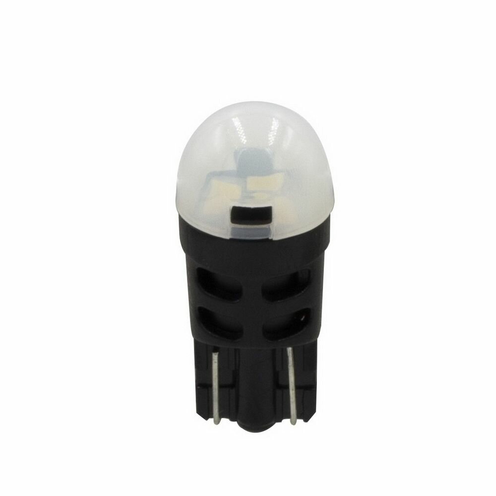 Лампа светодиодная 12V T10 W W2,1x9,5d Маяк SUPER WHITE 2 шт. блистер 12T10/BLK02/2BL
