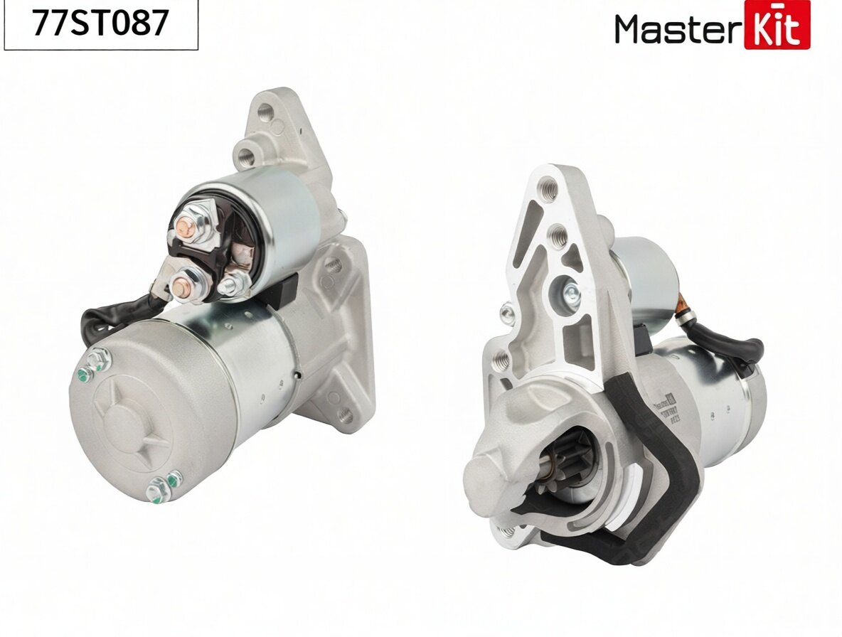 Стартер NISSAN MICRA/NOTE/QASHQAI 1.6 1kw (1kw) Masterkit MasterKit арт. 77ST087