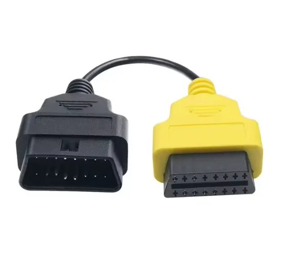 6-цветный диагностический сканер MultiECUScan для Fiat: адаптер OBD/OBD2, кабель-коннектор, диагностический инструмент для ECU, ABS, Airbag