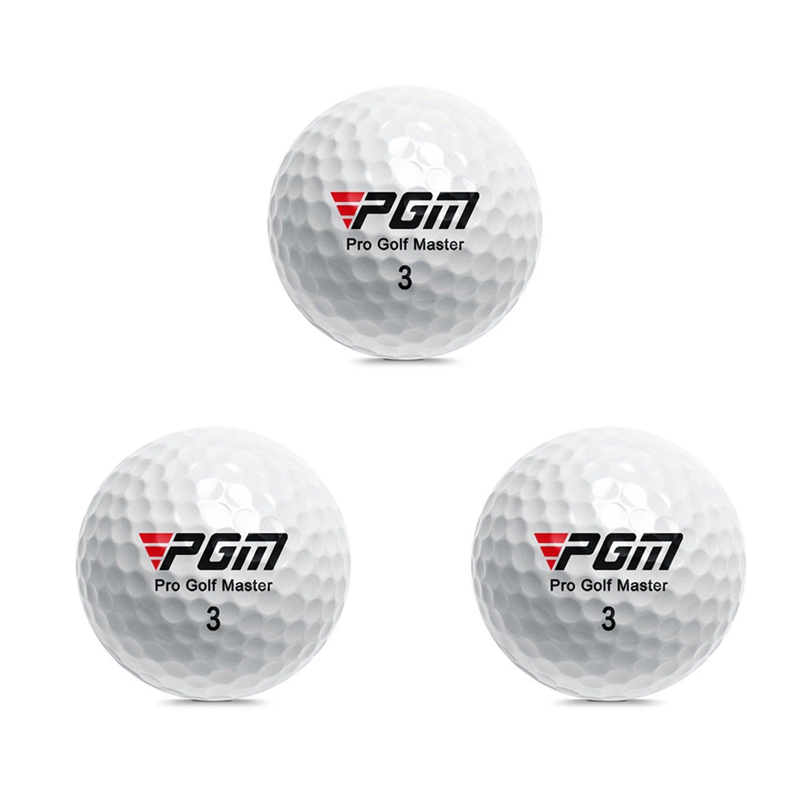 Мячи для гольфа PGM Pro Golf Master, 3 шт, цвет 3