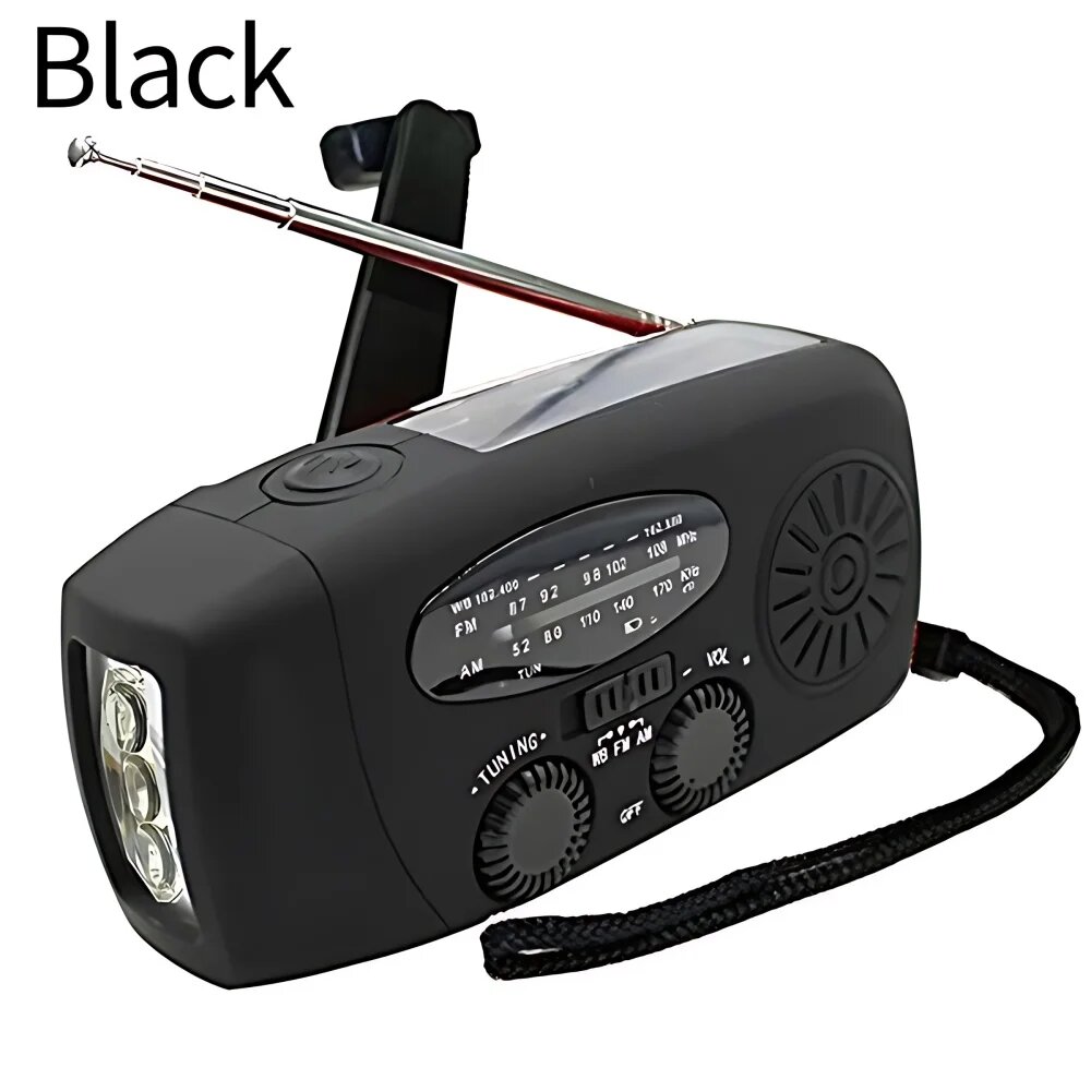 Радио для выживания Black, Style 3
