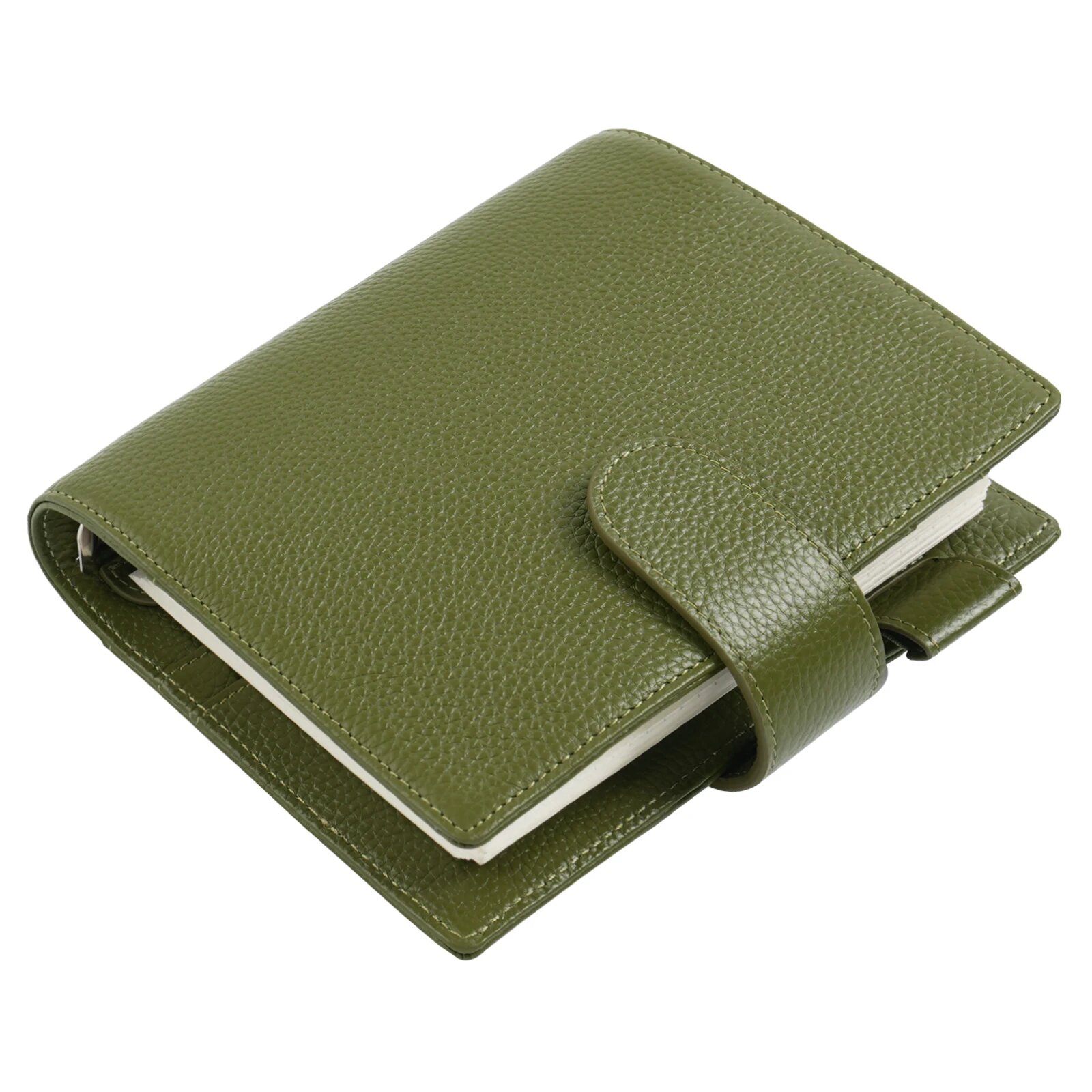 Moterm Elite A6 Планировщик из кожи Зеленый, Pebbled Olive