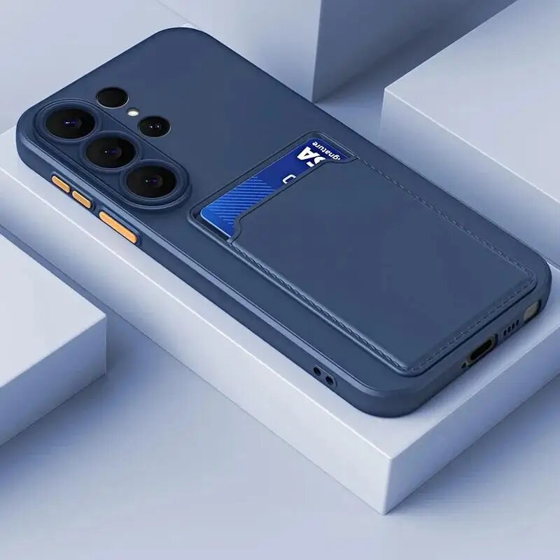 Чехол Для Samsung Galaxy S26/S26+ Edge Ultra, Матовый, Из Мягкого Синий, Blue, For Samsung S26Plus