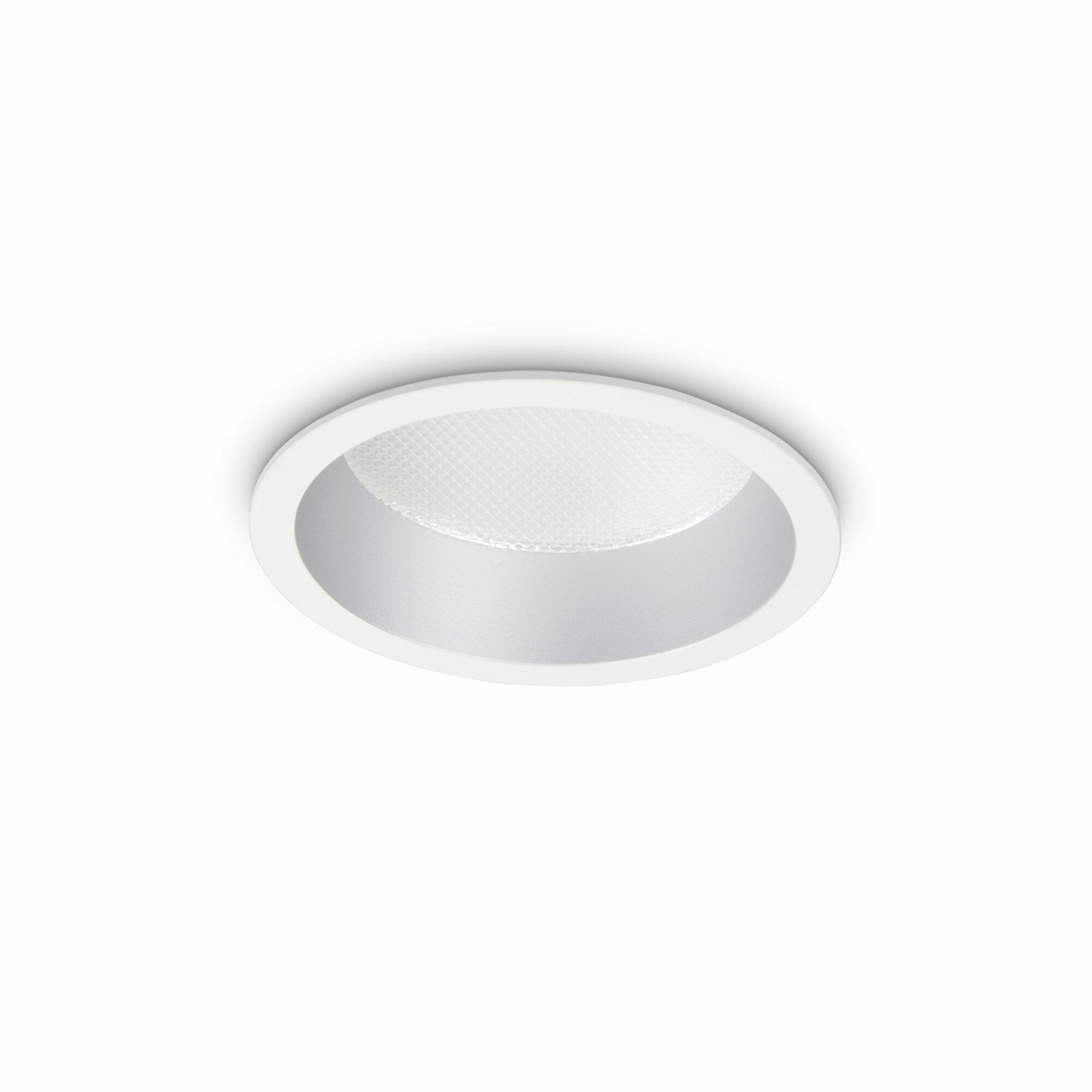 Светильник встраиваемый ideal lux Deep FI D103 10Вт 1350Лм 3000К IP44 LED 230В Белый Алюминий Не диммируемый 249018.