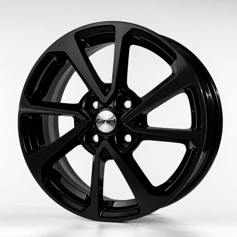 Диск колесный Carwel Ессей 105 (Solaris II) 6,0x15 4x100 Dia54.1 ET46 цвет BK