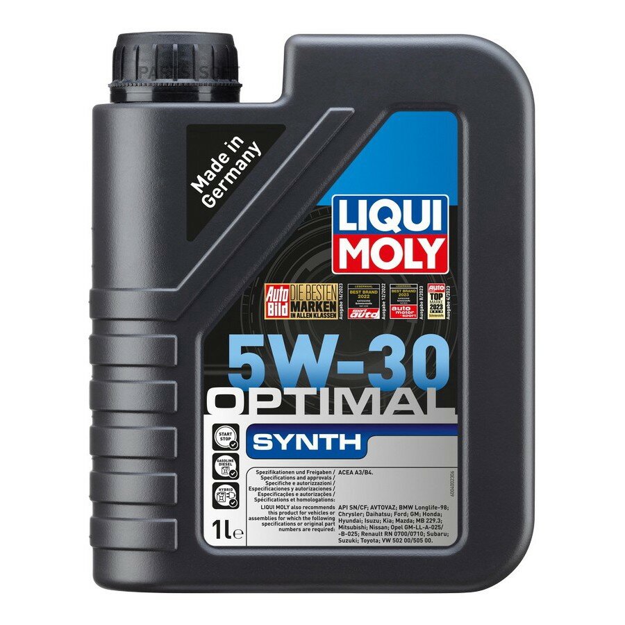 Деталь от официального дистрибьютора, LIQUI MOLY, артикул 39000