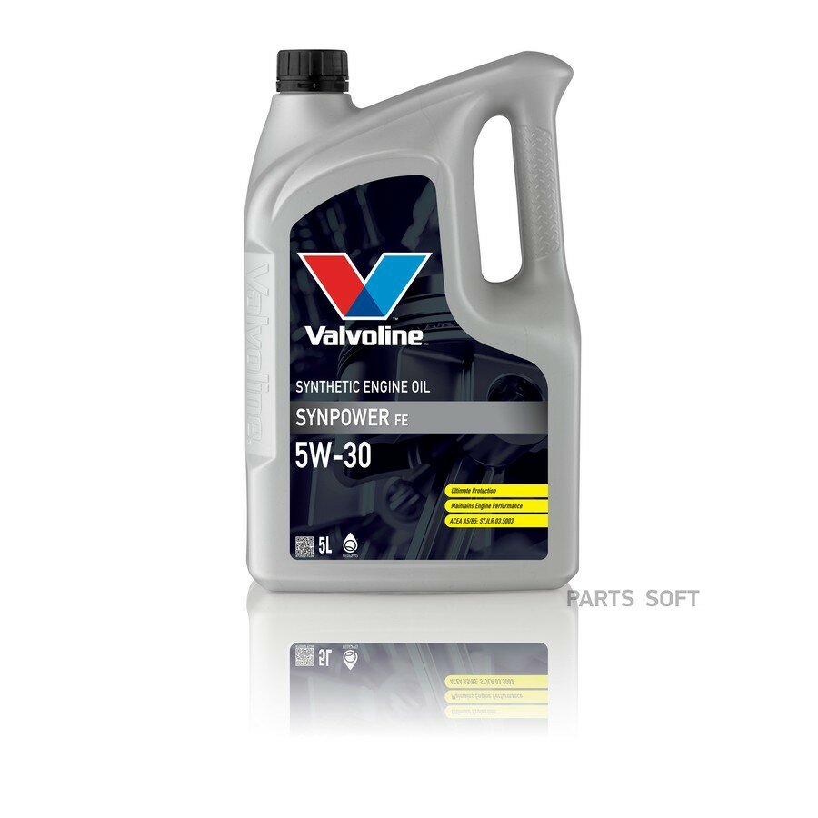 РР°СЃР»Рѕ РРѕС‚рѕсђрѕрѕрµ VALVOLINE Synpower 5W-30 5Р». от официального дистрибьютора, VALVOLINE, артикул 872552