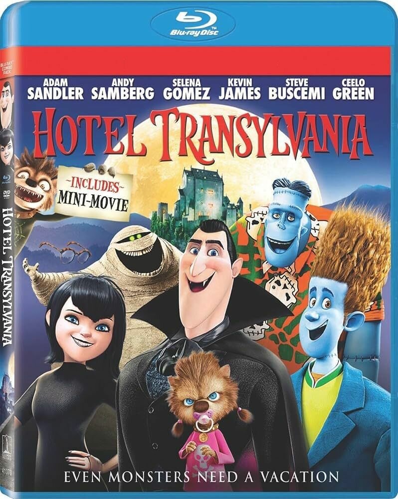 Монстры на каникулах (1+2+3+4) Blu-ray (блю рей)