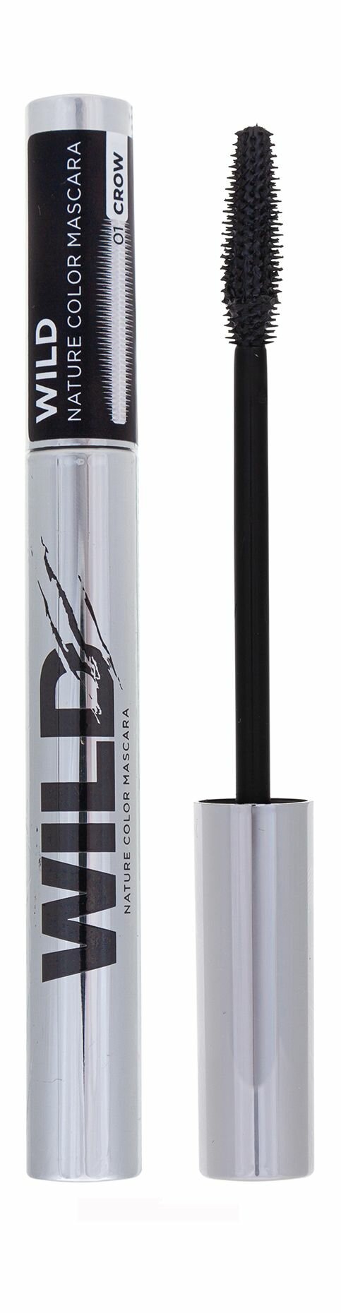 PARISA COSMETICS Тушь для ресниц цветная Wild Nature М-119, 5 мл, 01 Crow черный