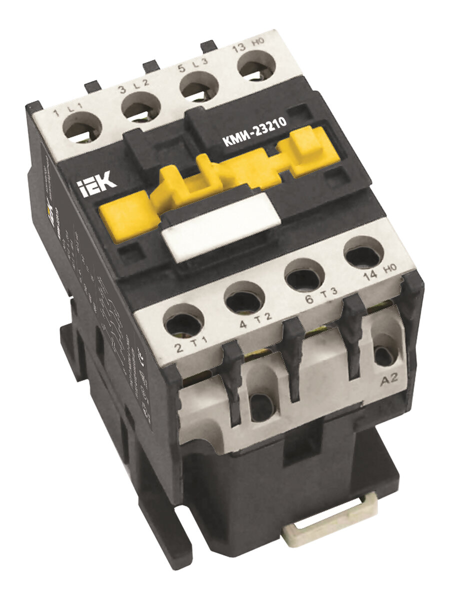 Контактор IEK КМИ-23210 32А 230В/АС-3 1НО