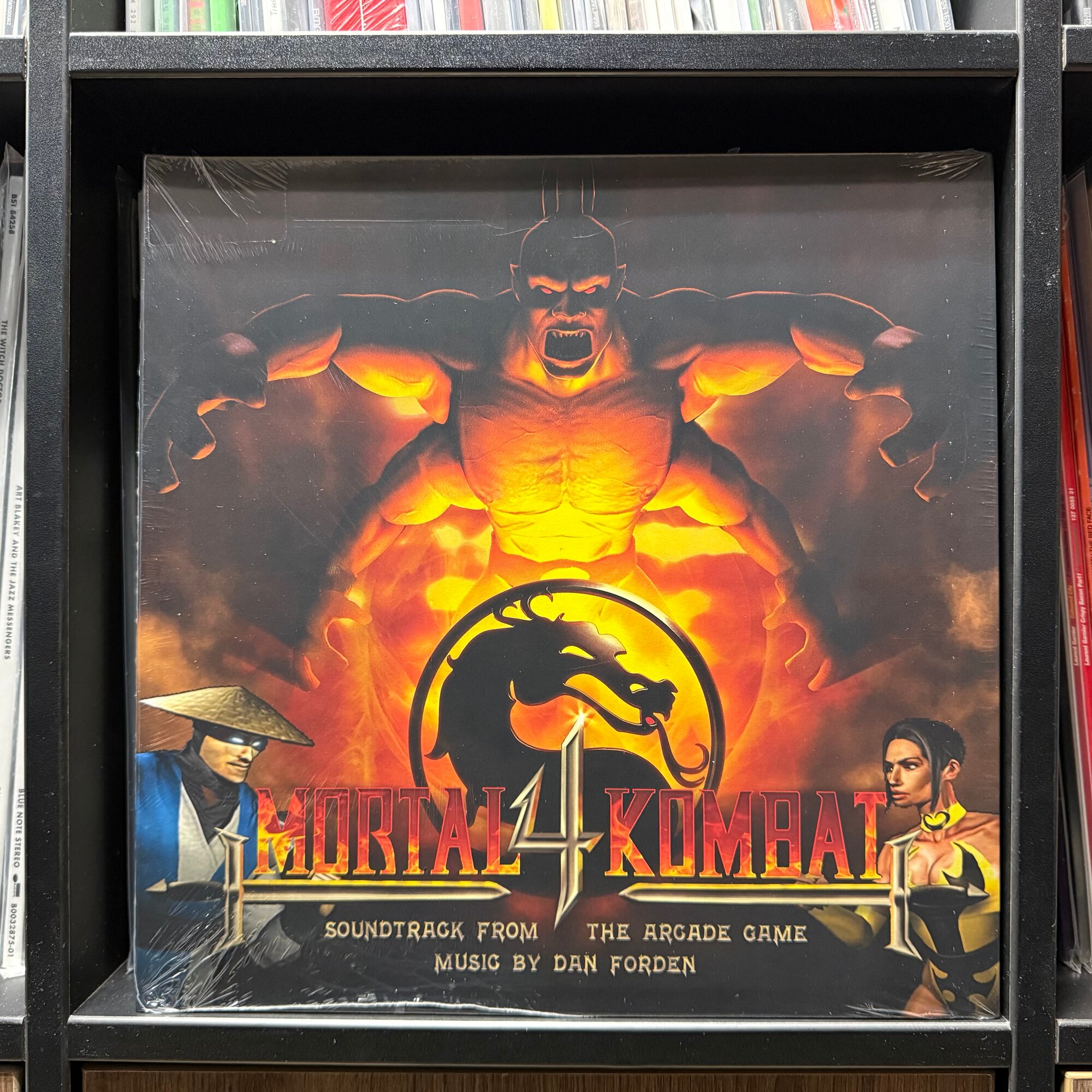 Виниловая пластинка Dan FORDEN - Mortal Kombat 4 (Soundtrack) (still sealed, gatefold clear orange yellow & black splattered vinyl LP limited to 250 copies) LP Винил