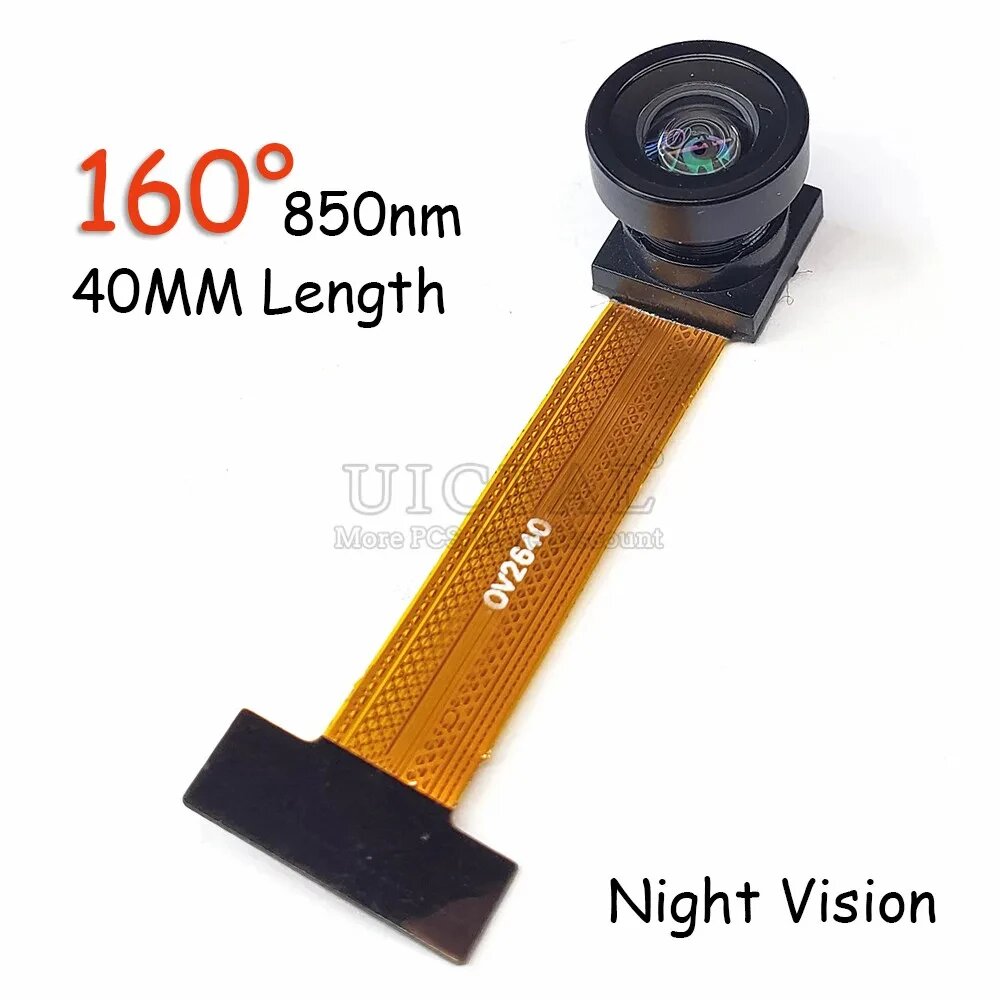 Камера ночного видения 160° 850nm 40MM для ESP32-CAM