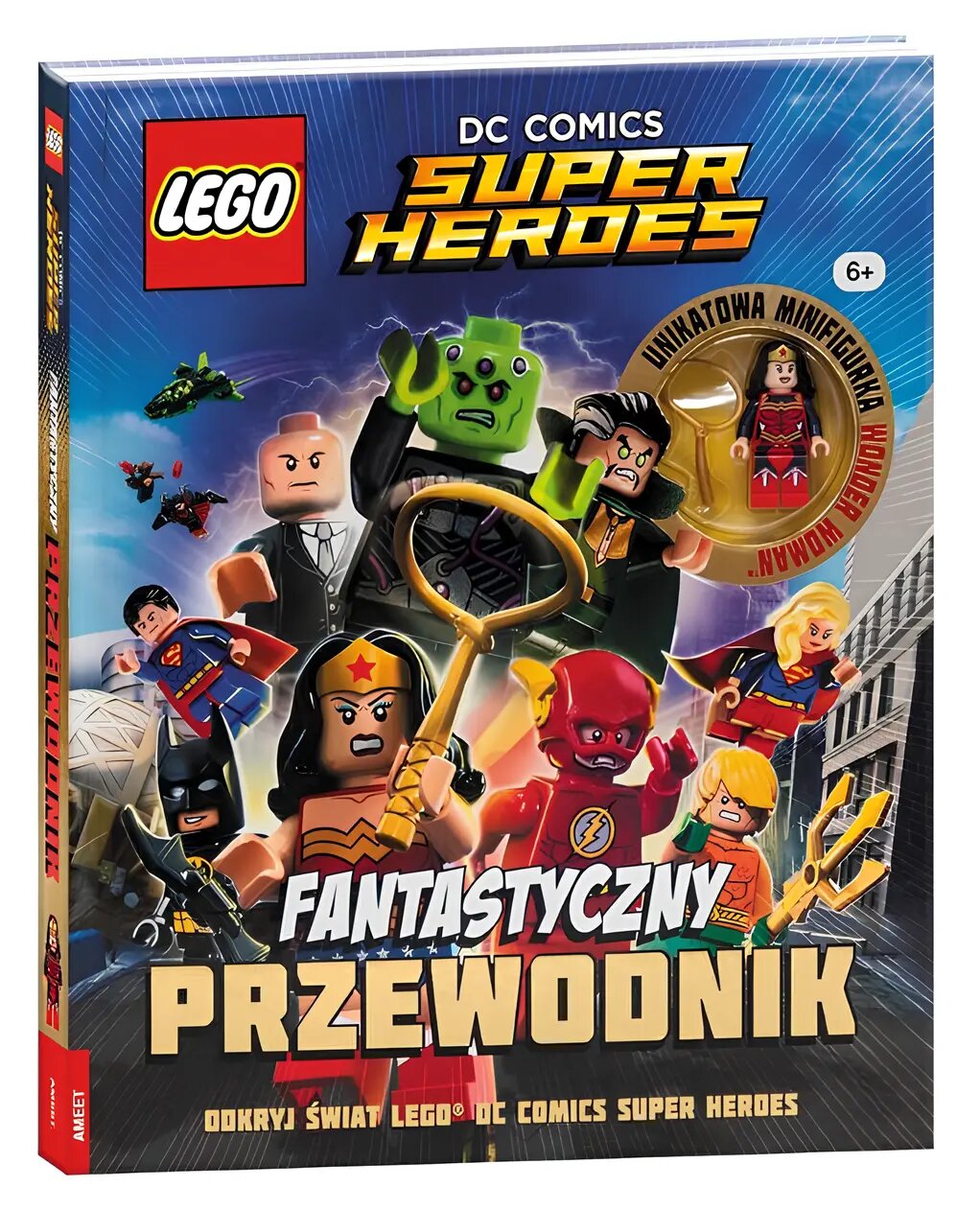Книга с фигуркой LEGO DC Comics Super Heroes Фантастический путеводитель