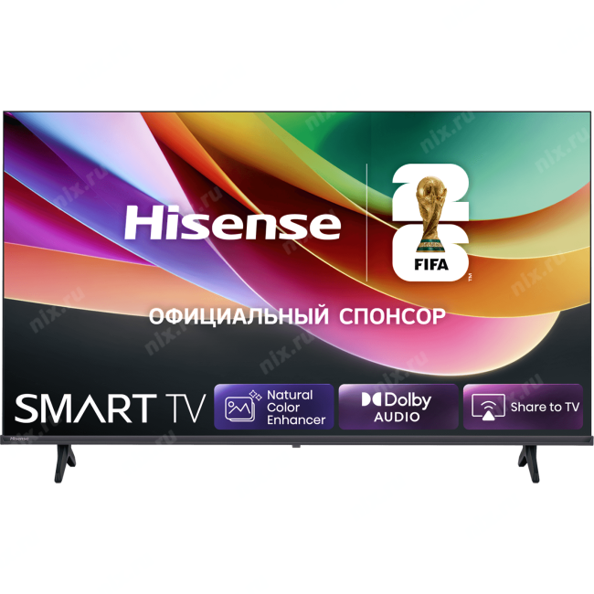 Телевизор 40" DLED FHD 40A4S HISENSE