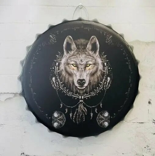 Декор на стену пробка пивная,30cm