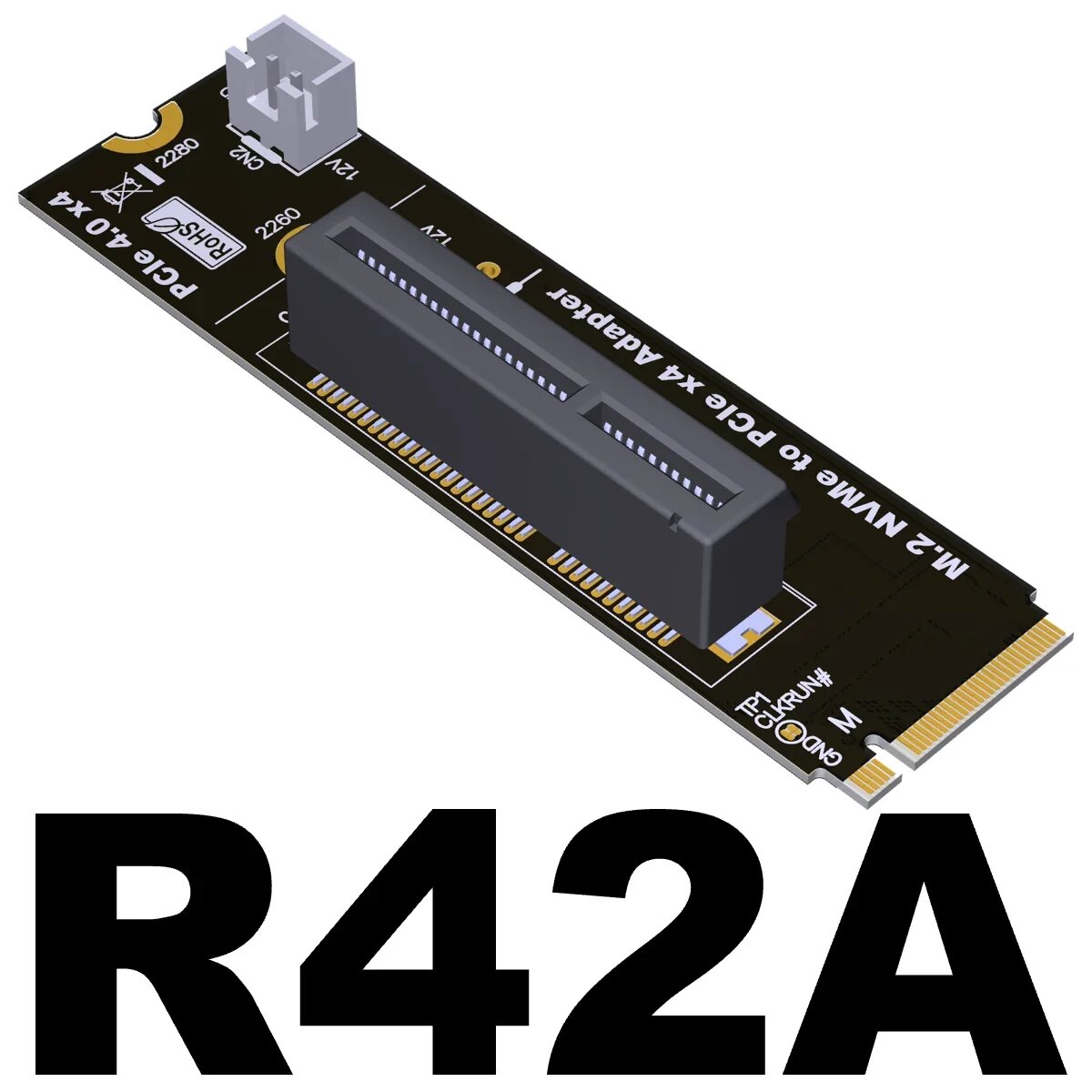 ADT-Link адаптер M.2 NVMe к PCIe x16