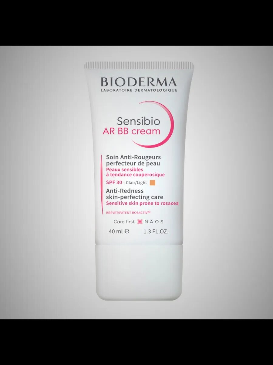 BIODERMA Sensibio AR BB Cream Сенсибио AR BB крем SPF 40 мл