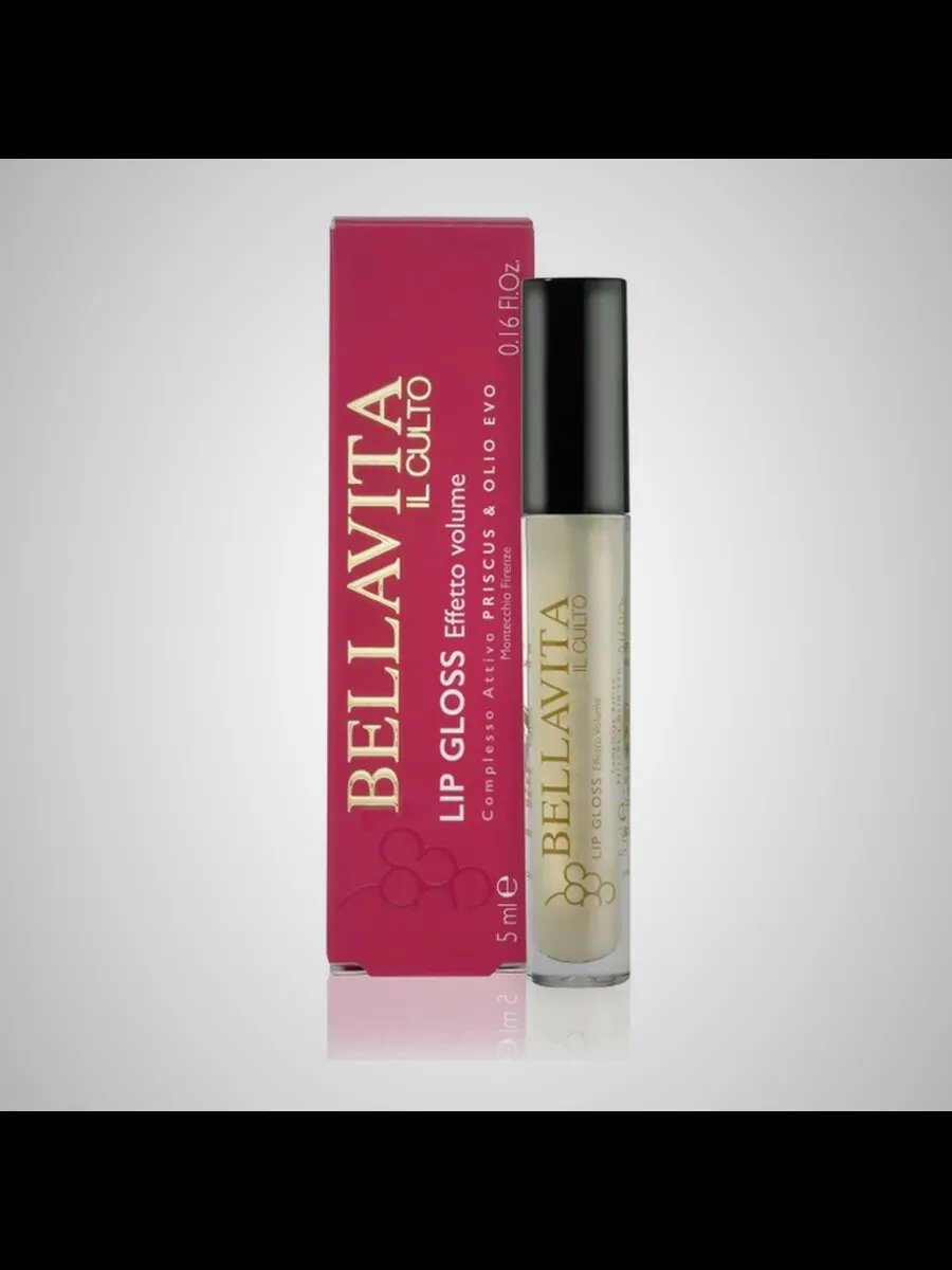 BELLAVITA IL CULTO Lip Gloss GOLD Регенерирующий баль 5 мл