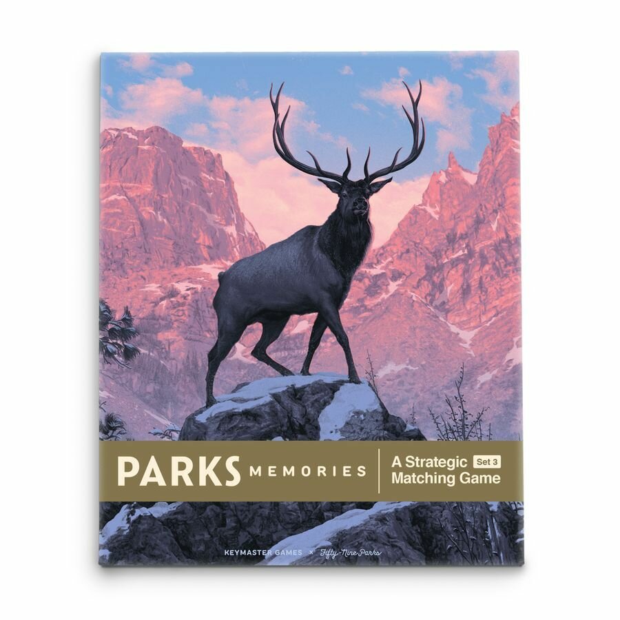 Настольная игра PARKS Memories. Mountaineer на английском языке