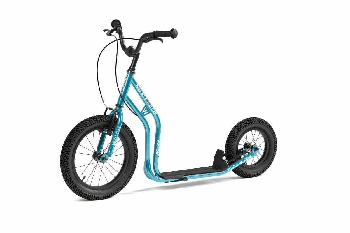 DECATHLON самокат Yedoo Wzoom, 100 кг, 16/12, синий