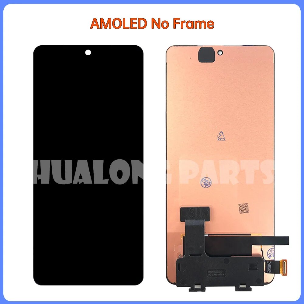 Дисплей Neo 10 R 100% AMOLED 6.78 дюймов для vivo iQOO Neo 10R, ЖК-экран I2221 с AMOLED No Frame