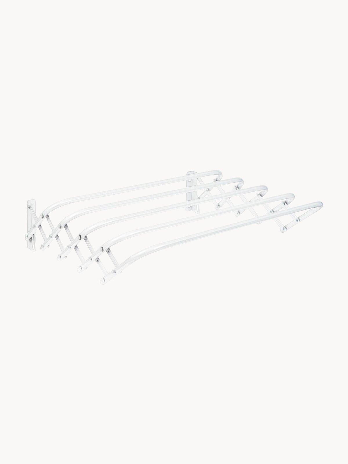 Сушилка для белья Nika СН120, настенная, складная, 6м, белая