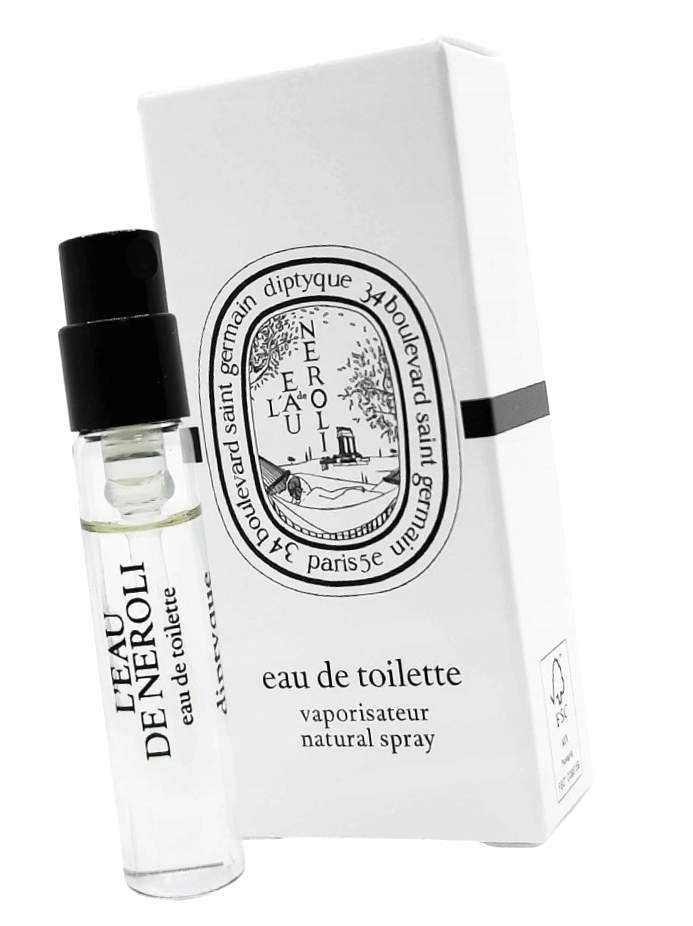 Diptyque L Eau De Neroli туалетная вода 2 мл сэмпл для мужчин и женщин - Диптик Нероли духи