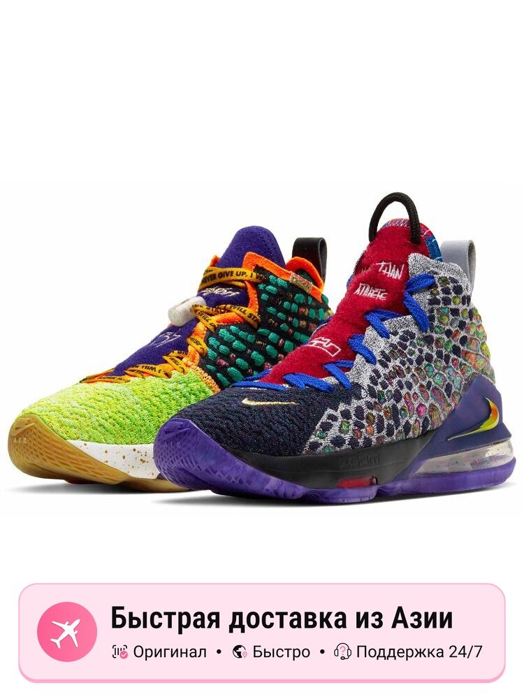 Кроссовки NIKE LeBron 17 What The GS
