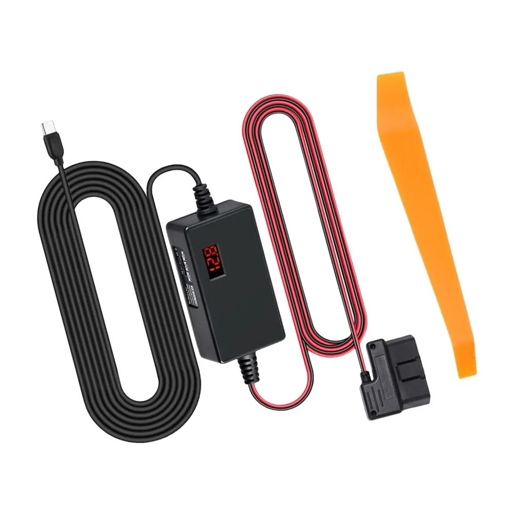 Высокопроизводительный кабель понижения напряжения OBD2 для мониторинга парковки с гибкой совместимостью и удобным дизайном