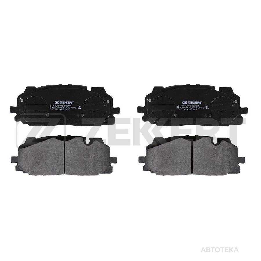 Колодки торм. диск. передн. Audi A4 V 15- A5 II 16- A8 IV 17- Q5 II 16- Q7 II 15- ZEKKERT BS2385
