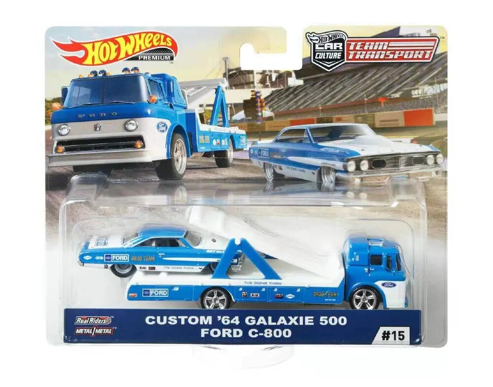 Машинка Hot Wheels Trailer CUSTOM 64 GALAXIE 500 FORD C-800