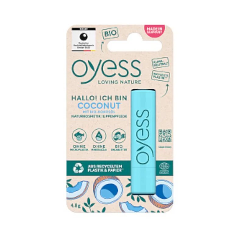 Oyess Бальзам для губ Coconut кокос в стике 4.8 гр 4,8 гр