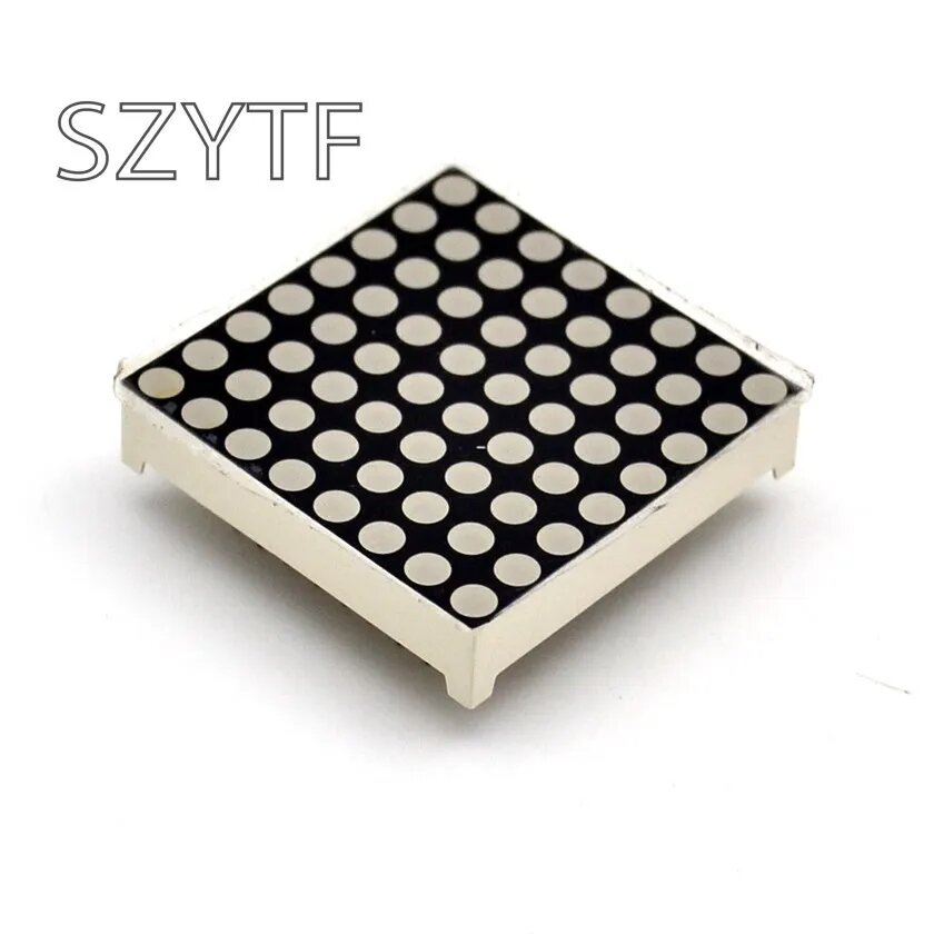 Светодиодный матричный дисплей SZYTF 1588 красный 8x8 3мм 10шт