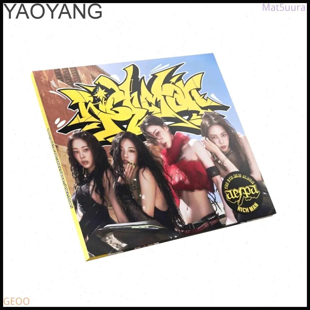 Мини-альбом Aespa 'Rich Man' BURST версия CD саундтрек K-pop 2025 Корея