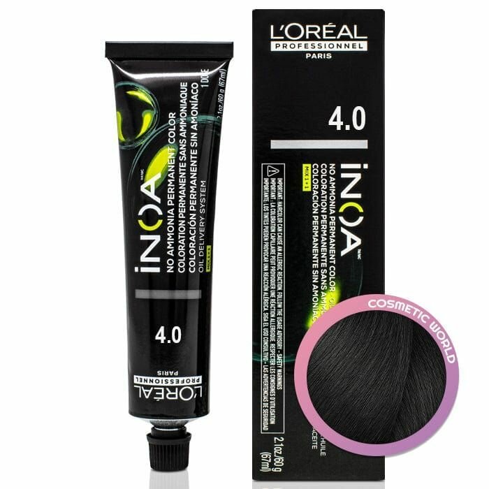 Loreal Inoa Краска 4/0 60мл