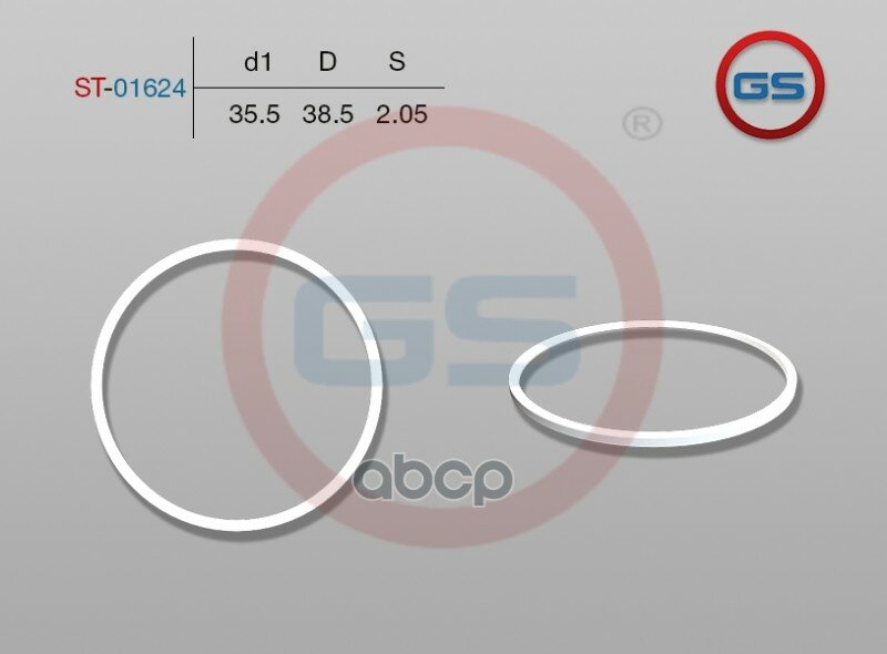 Тефлоновое кольцо 35,74*38,7*2 GS арт. ST-01624