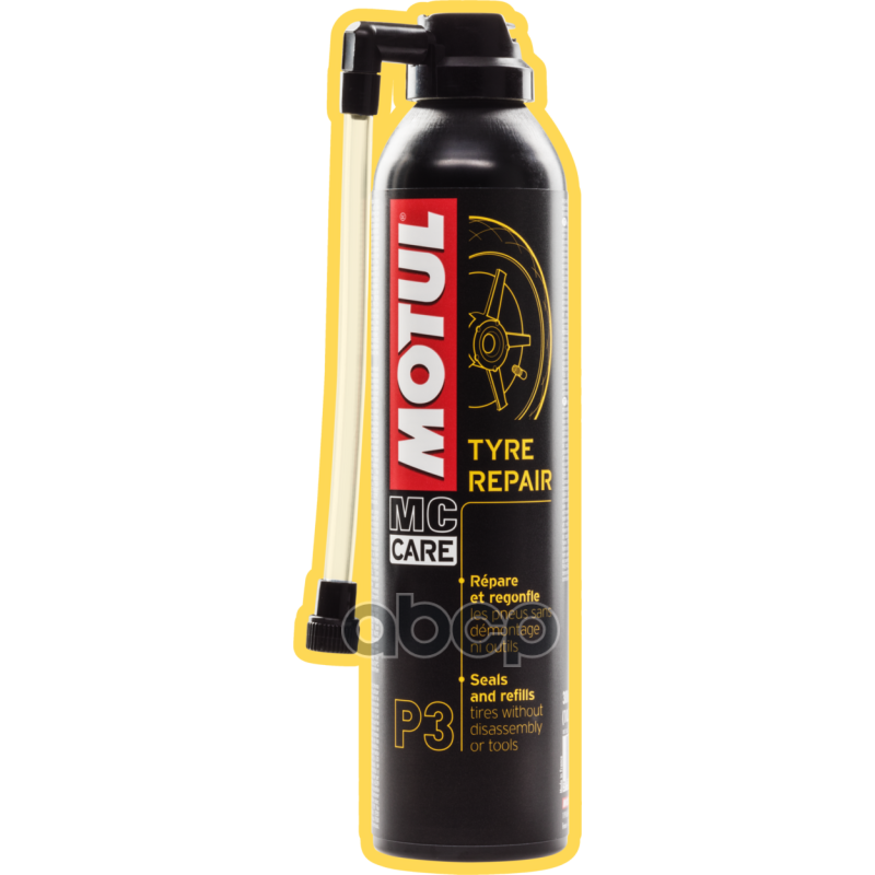 Герметик 300 мл - TYRE REPAIR аварийный герметик колес (замена MOT101925) MOTUL арт. 102990