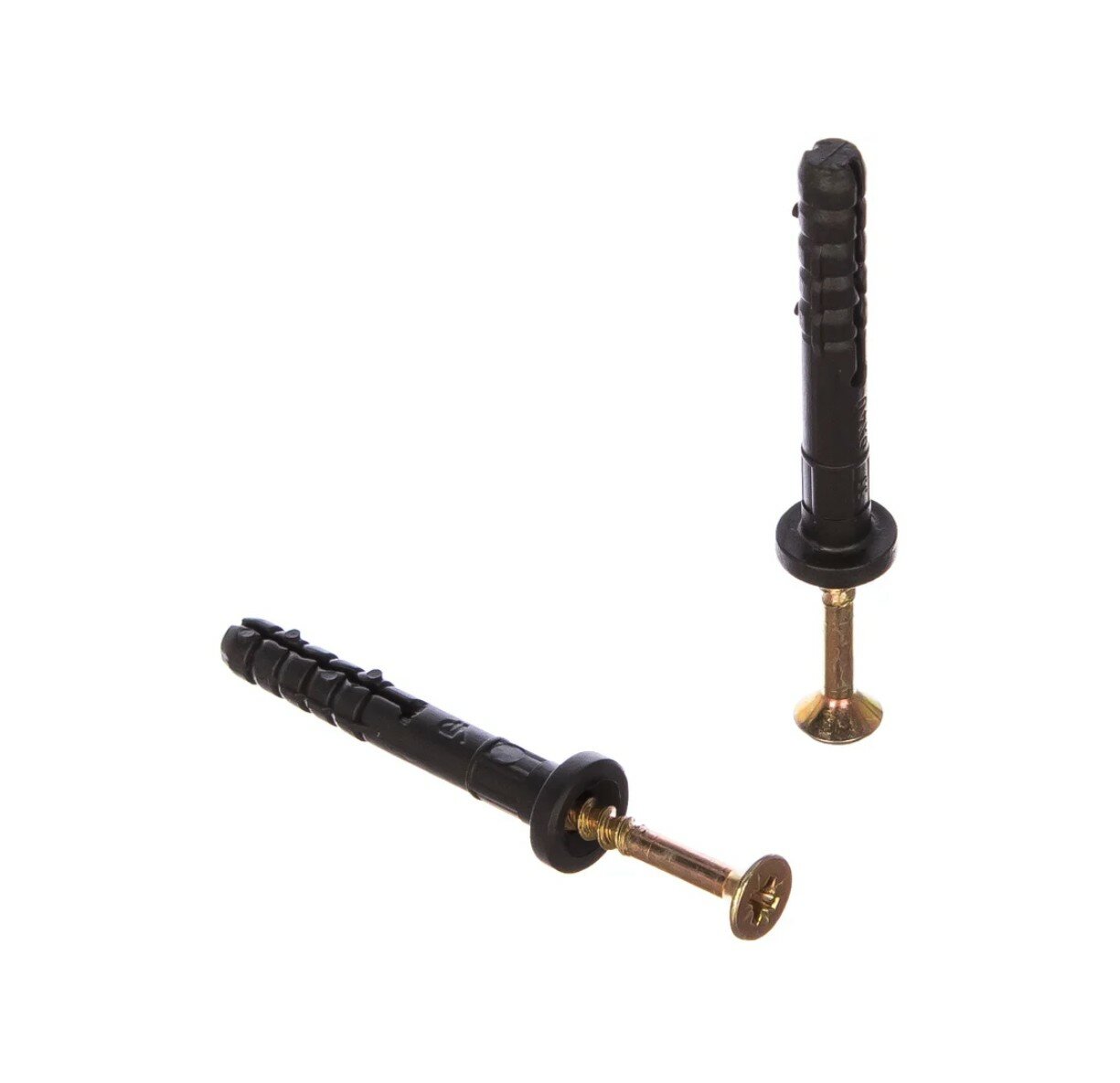 Дюбель-гвозди Кач-Крепеж, сталь, 6x40 мм, грибовидный бортик, 370 штук