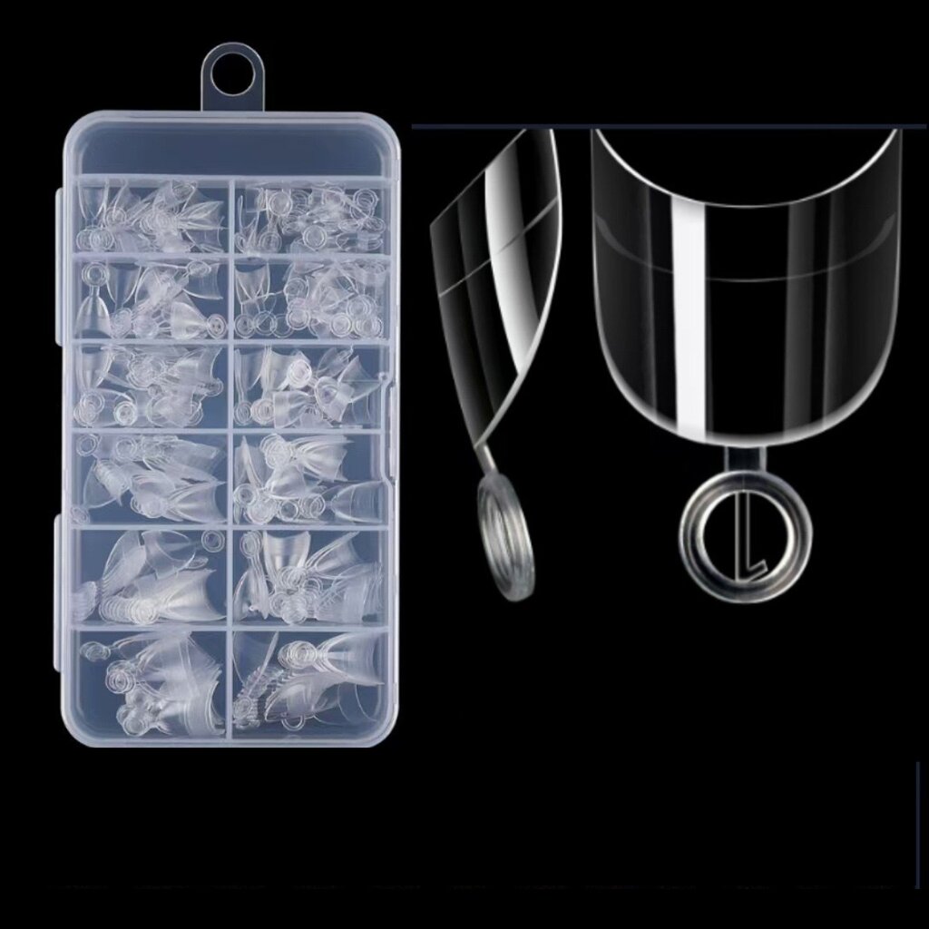 Короткие Накладные Ногти Полуадгезивные, Не Нуждаются В Шлифовке Типсы Для Наращивания Ногтей Набор Для Наращивания Ногтей